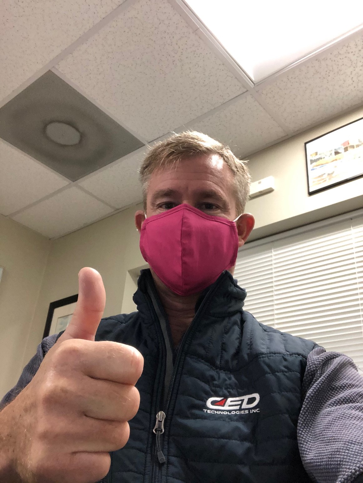 CED Team Takes the Pink Pledge - CED Technologies, Inc.