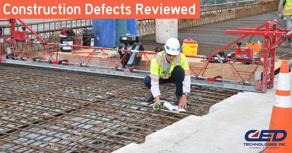 Common Causes for Construction Defects - CED Technologies, Inc.