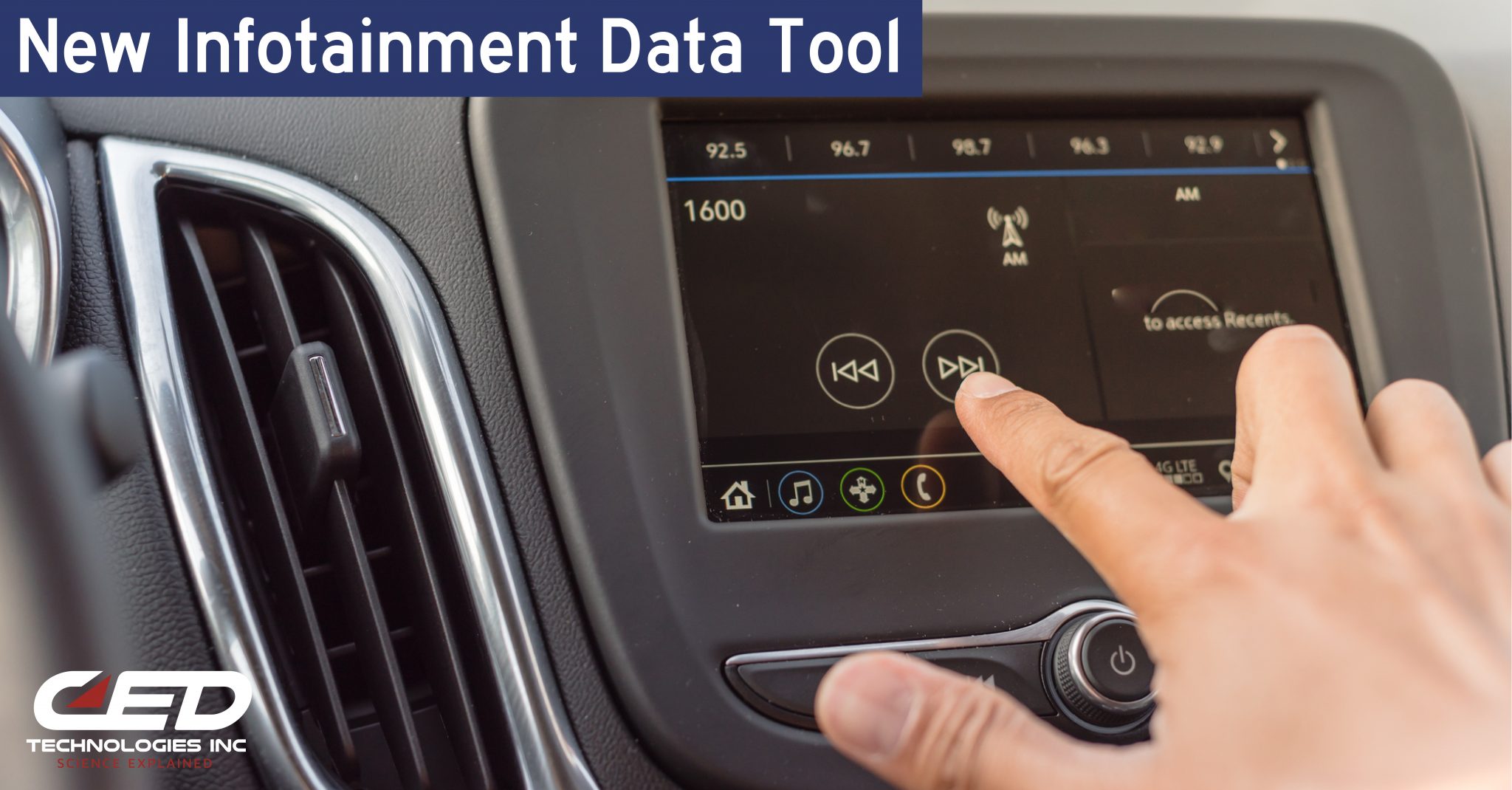 Transportation Group: New Infotainment Data Tool - CED Technologies, Inc.